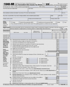 Form 1040NR (Nonresident Alien Income Tax Return) Explained