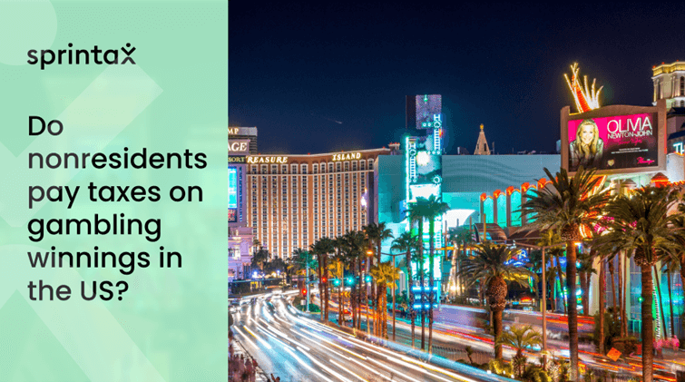 Do Nonresidents Pay Taxes on U.S. Gambling Winnings?