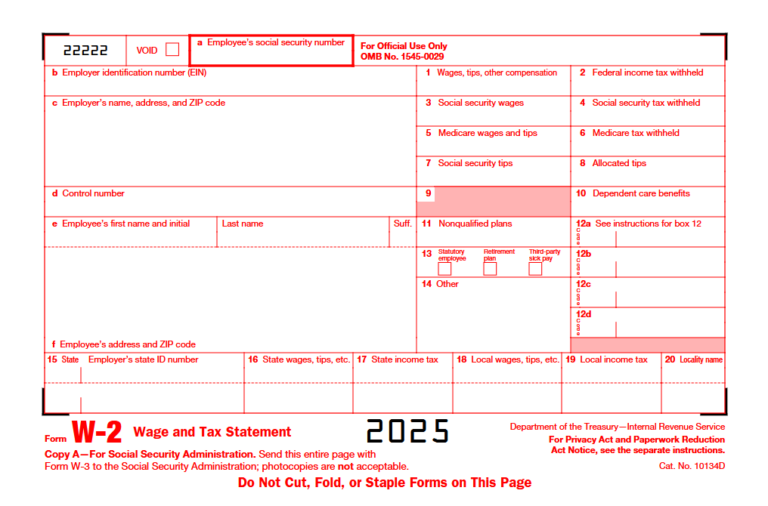 How to Fill Out W-2 Form for Your Nonresident Employees