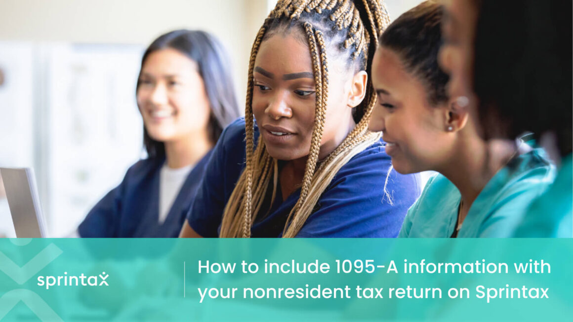 How does form 1095-A affect my taxes | 1095-A in Sprintax tax return ...