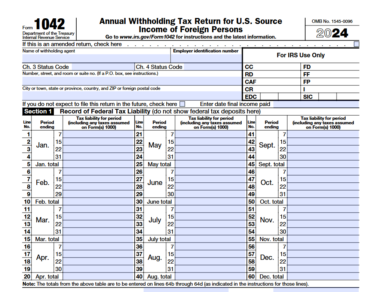 E-file form 1042 with Sprintax | How to file form 1042 electronically