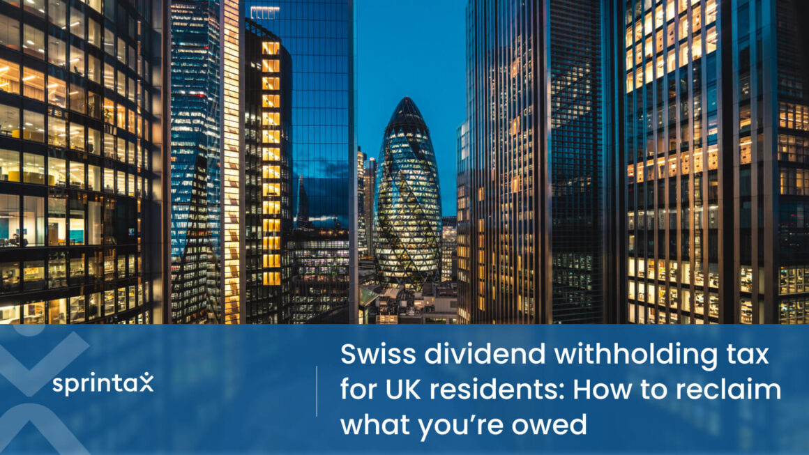 How to Reclaim Swiss Withholding Tax for UK Residents